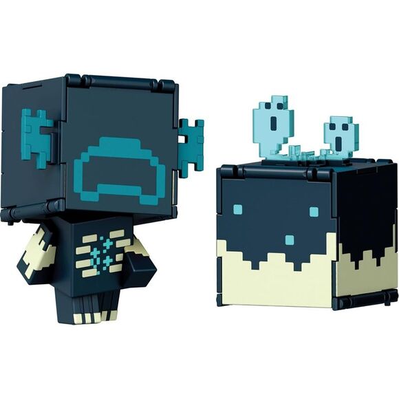 Mattel | Other | Mattel Minecraft Flippin Figs Skulk Catalyst And ...